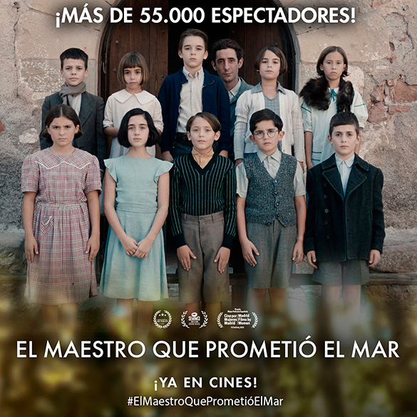 Filmax | "EL MAESTRO QUE PROMETIÓ EL MAR" aumenta su recaudación un 9% con respecto al fin de ...